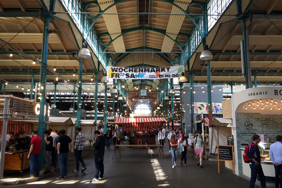Die Markthalle neun in Berlin